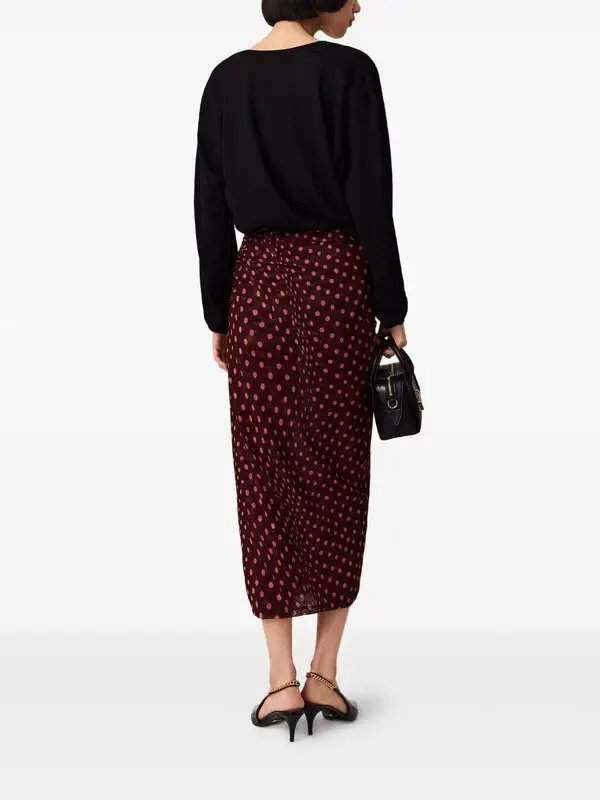 Stella McCartney Polka Dot Long Skirt