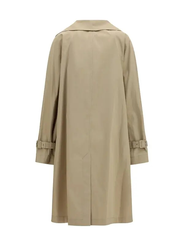 TOTEME Oversized Cotton Trench - Cream