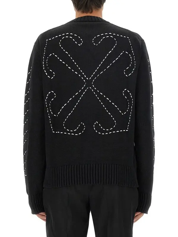 Off-White Jersey With Logo