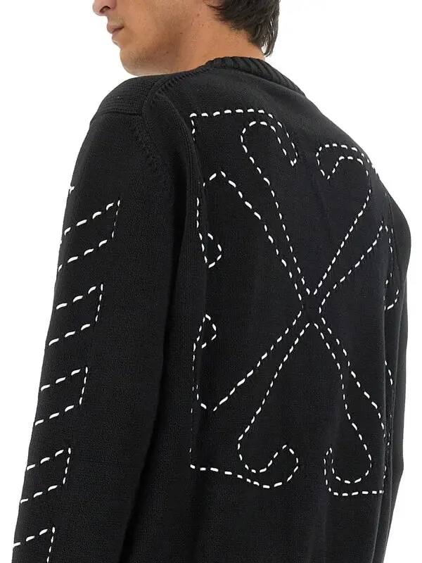Off-White Jersey With Logo