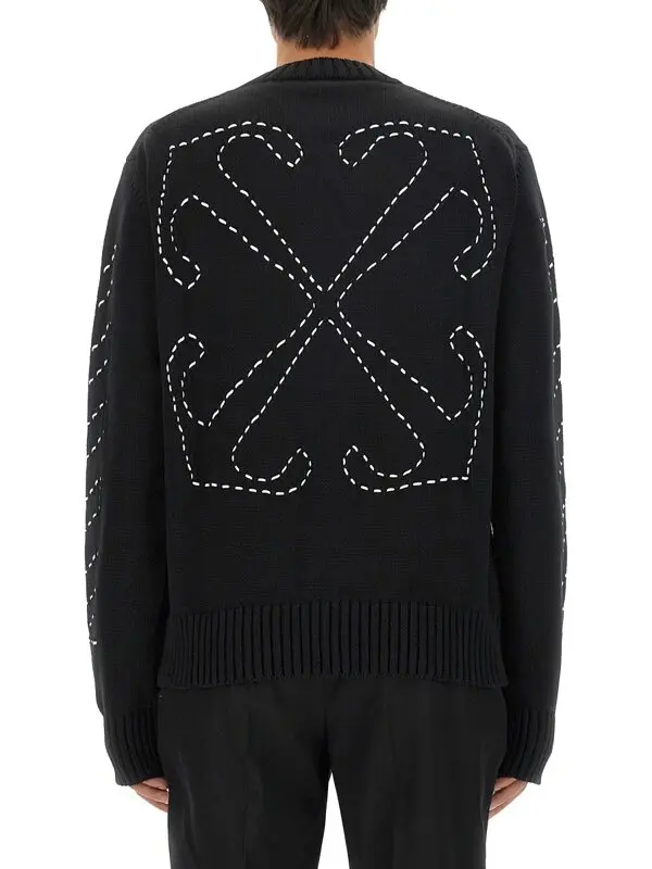 Off-White Logo Knit Jersey