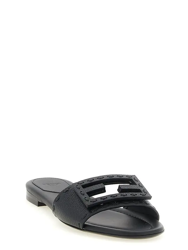 Fendi Baguette' Slides