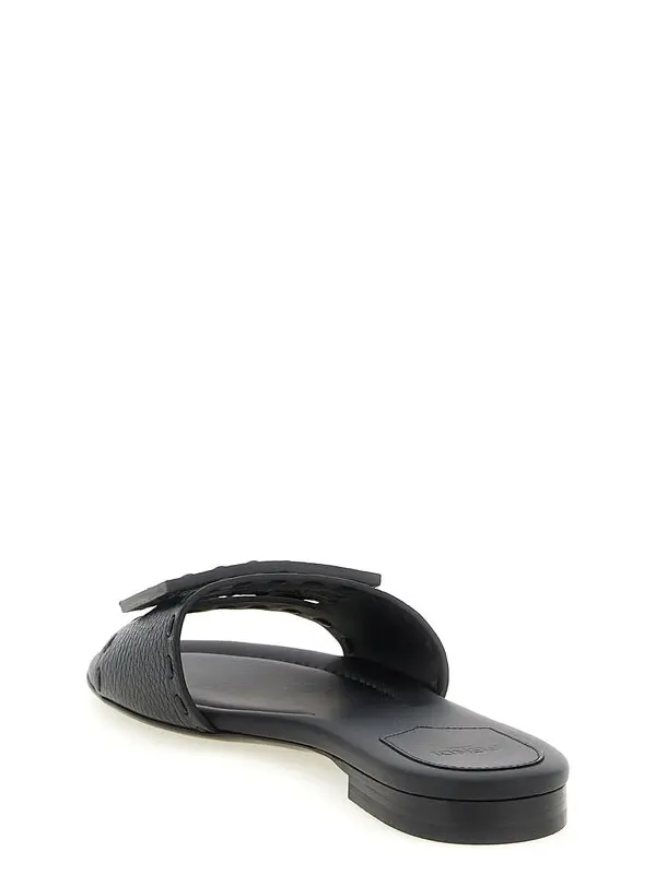 Fendi Baguette' Slides