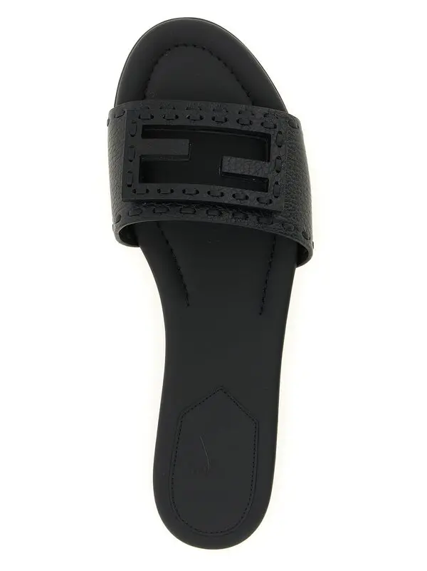 Fendi Baguette' Slides
