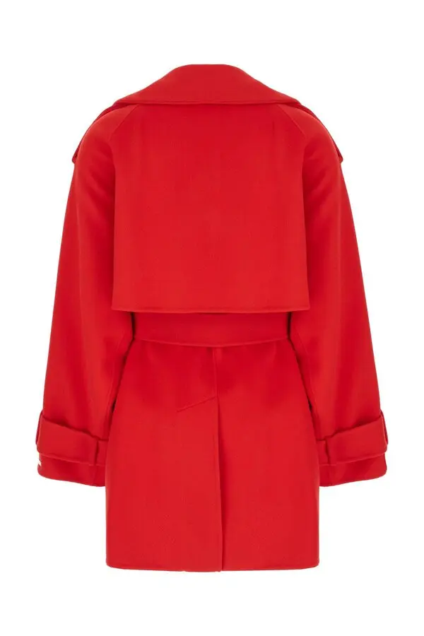 Sportmax Belted Overcoat - Multicolor