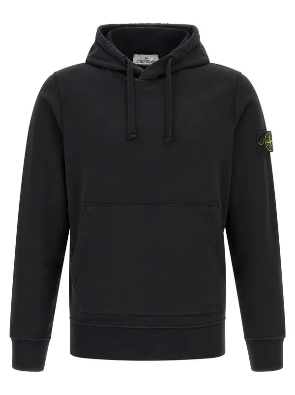 Stone Island 6100062' Hoodie - Black