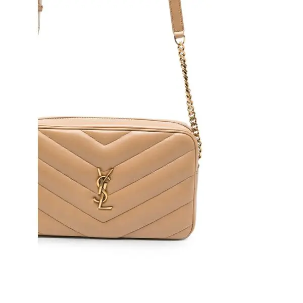 Saint Laurent Neutrals Shoulder Bags
