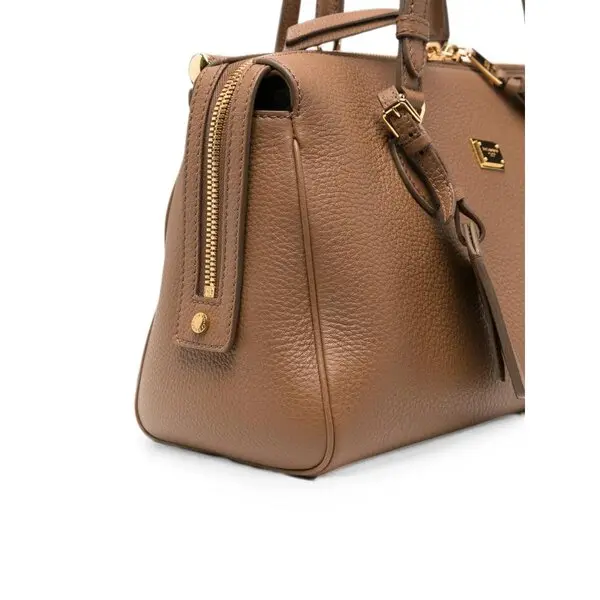 Dolce & Gabbana Leather Tote Bag - Brown