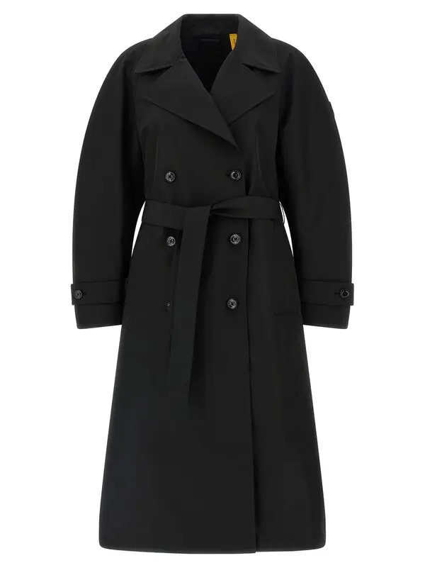 Moncler X Edward Enninful 'zake' Trench Coat - Black