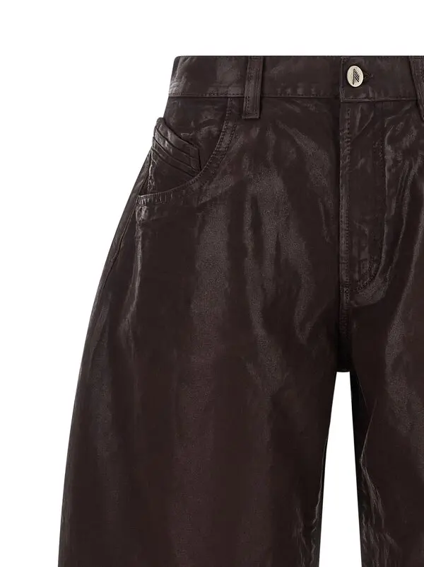 Attico Cropped Pants