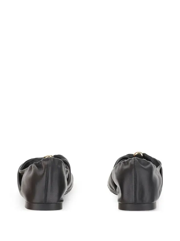 Loewe Pebble Leather Ballets