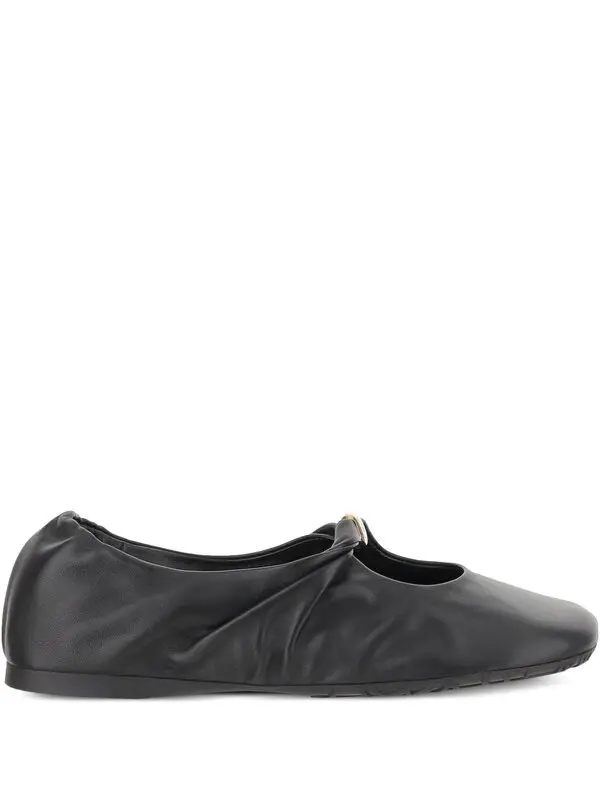 Loewe Pebble Leather Ballerina Flats - Multicolor