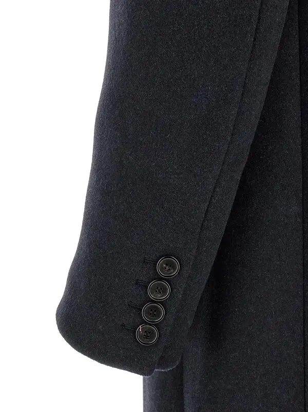 Saint Laurent Double-breasted Coat