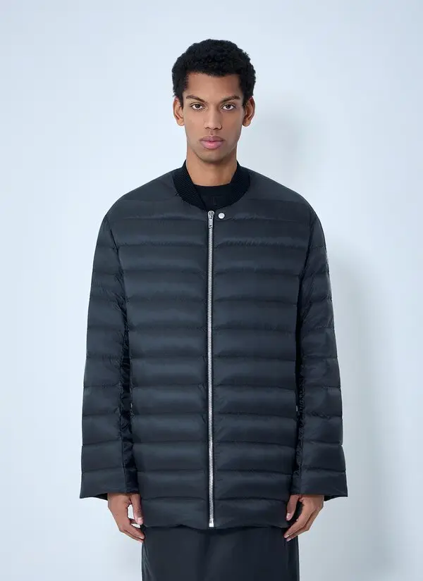Moncler Rick Owens Flight Parka Bomber Jacket - Black