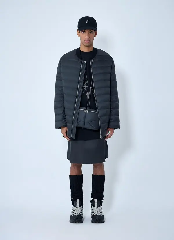 Moncler Rick Owens Flight Parka Bomber Jacket - Black