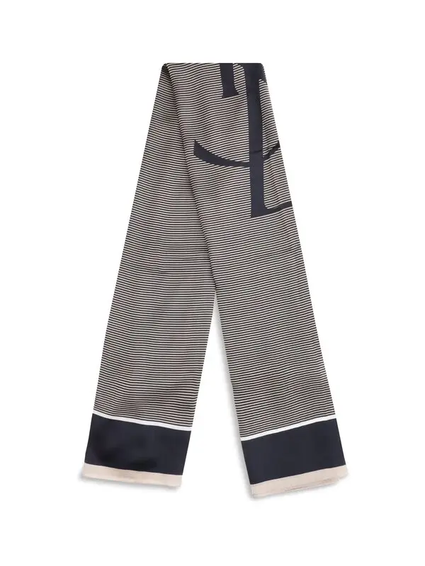 Saint Laurent Cassandre Striped Stole