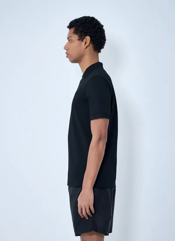 Prada Logo Motif Polo Shirt