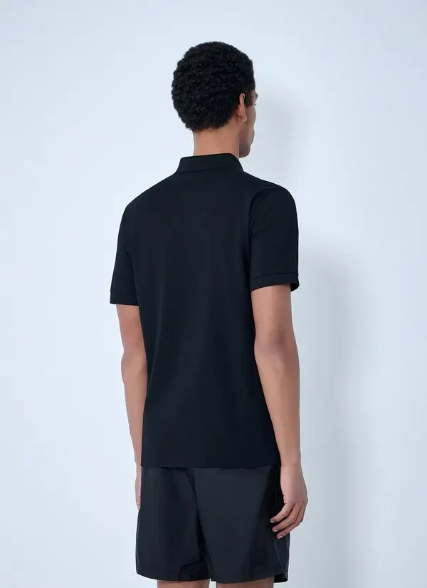 Prada Logo Motif Polo Shirt
