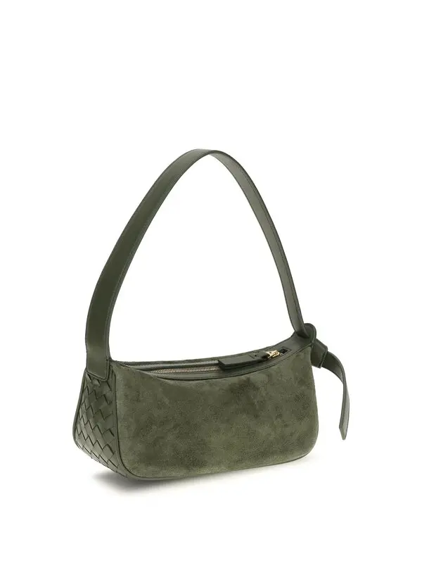 Bottega Veneta Nodo Shoulder Bag - Green