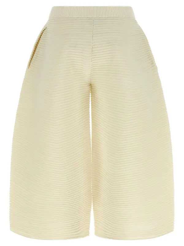 Issey Miyake Corrugated Knit' Pants