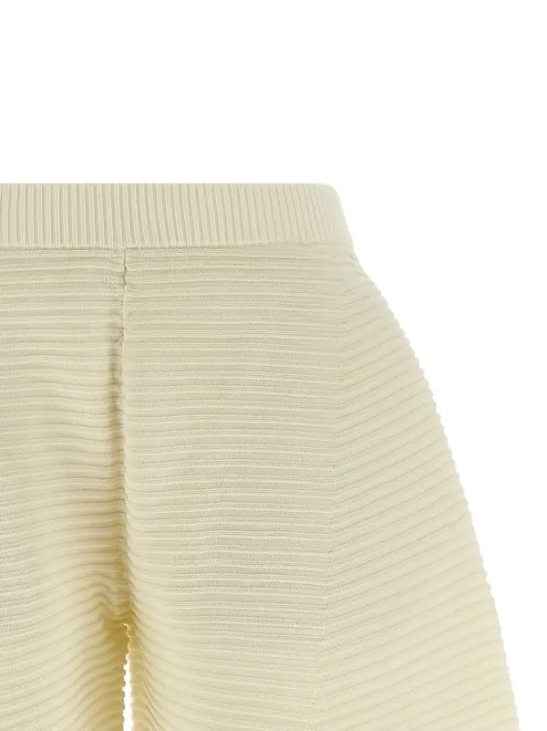 Issey Miyake Corrugated Knit' Pants