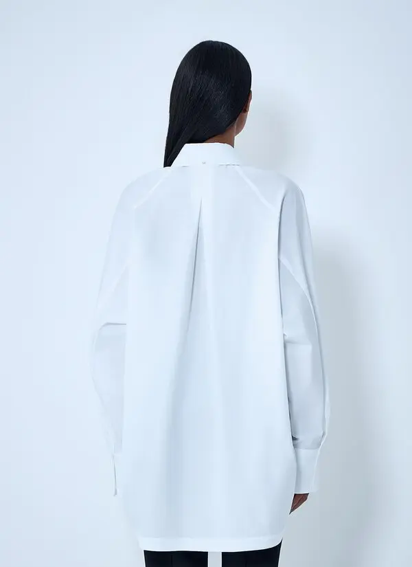 Sportmax Oversized Cotton Poplin Shirt