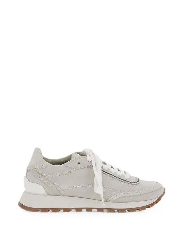 Brunello Cucinelli Leather Sneakers - Multicolor