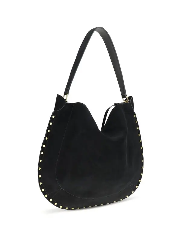 Isabel Marant Étoile Oskan Soft Shoulder Bag - Black