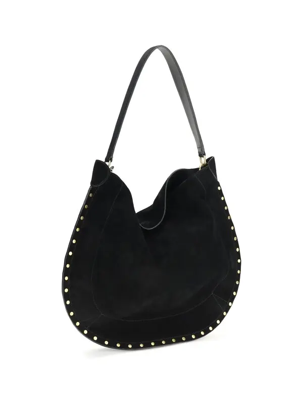 Isabel Marant Étoile Oskan Soft Shoulder Bag - Black
