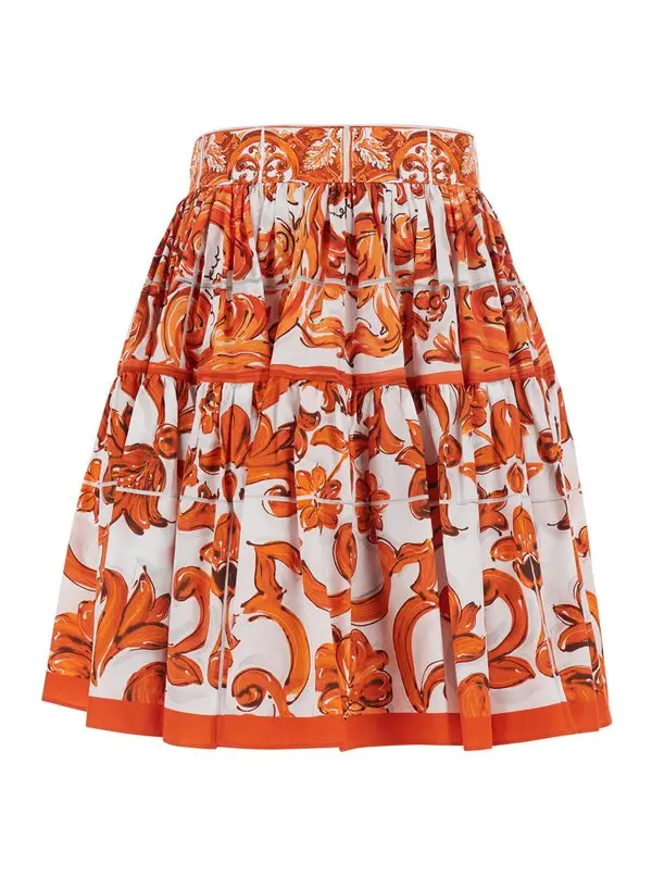 Dolce & Gabbana Printed Skirt - Multicolor
