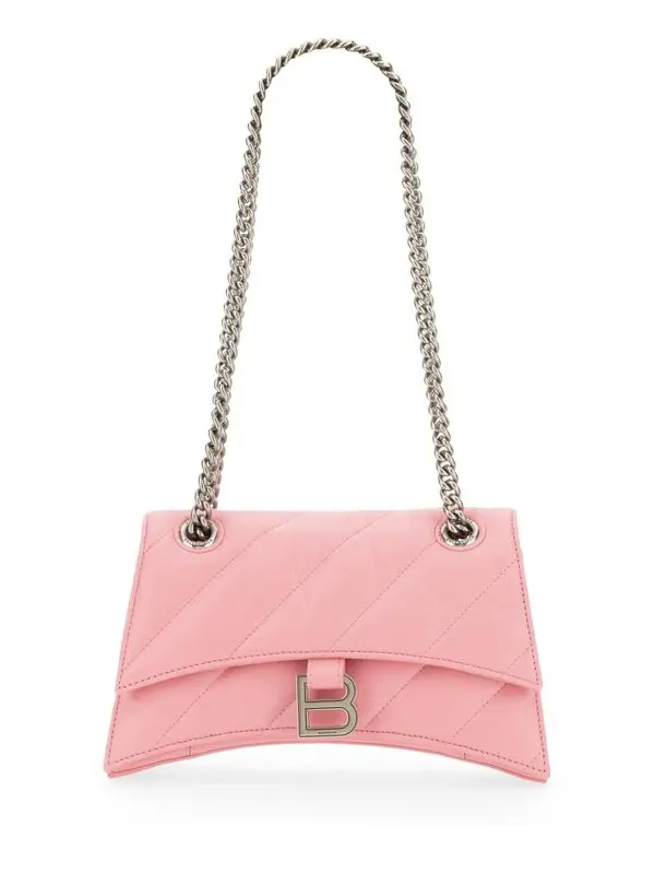 Balenciaga Crush Small Bag - Pink