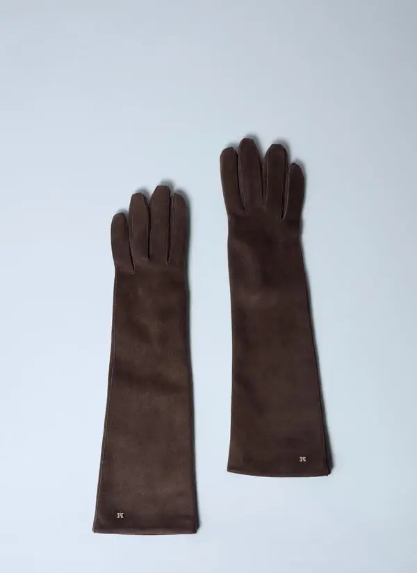 Max Mara Suede Gloves