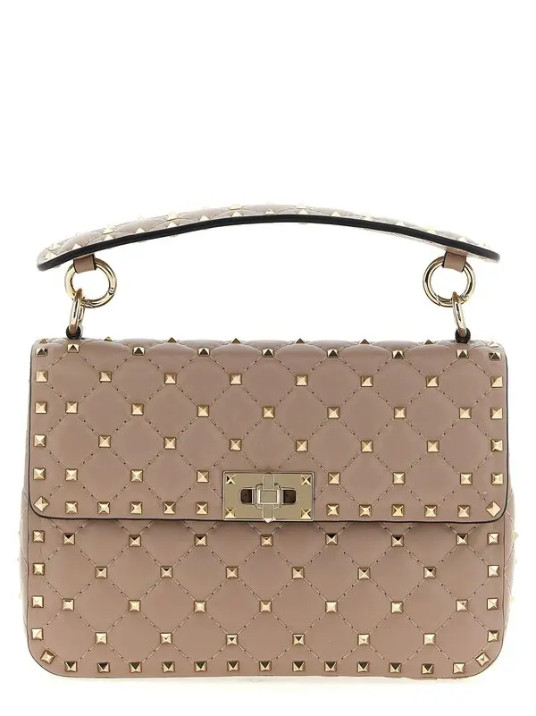 Valentino Garavani Rockstud Spike Shoulder Bag - Pink