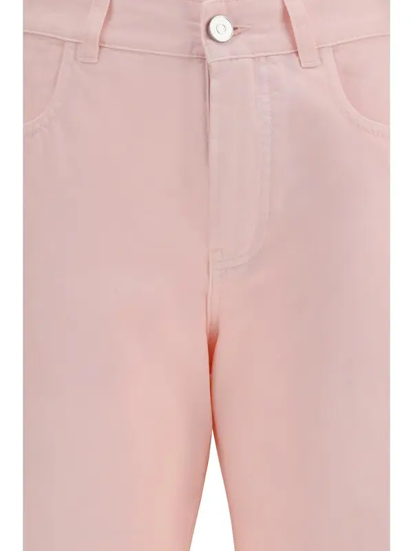 Alaïa Barrel Jeans - Pink