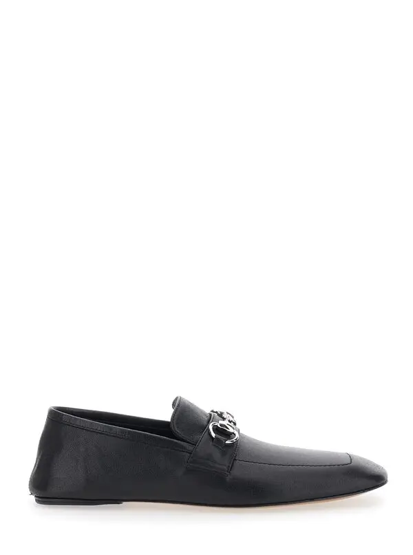 Gucci Ragazzo Square Toe Horsebit Loafers - Multicolor
