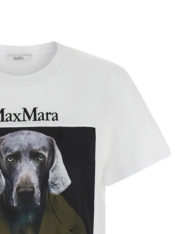 Max Mara Cotton T-shirt - White