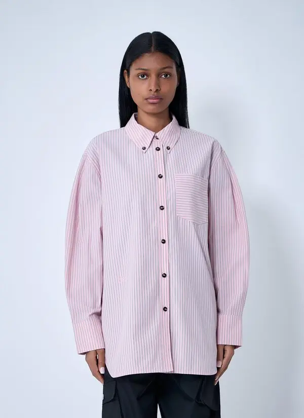 GANNI Stripe Shirt
