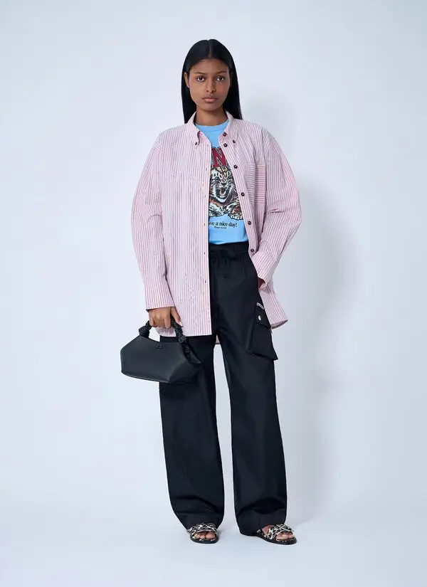 GANNI Stripe Shirt
