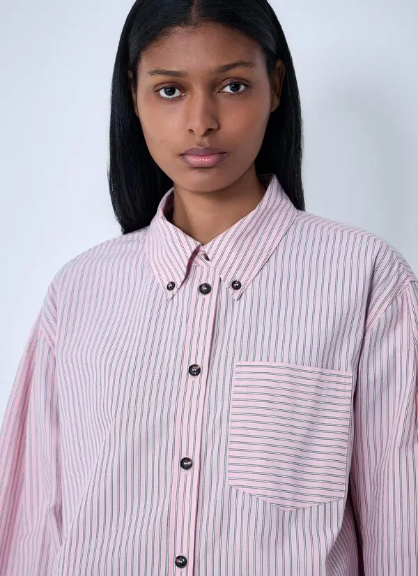 GANNI Stripe Shirt