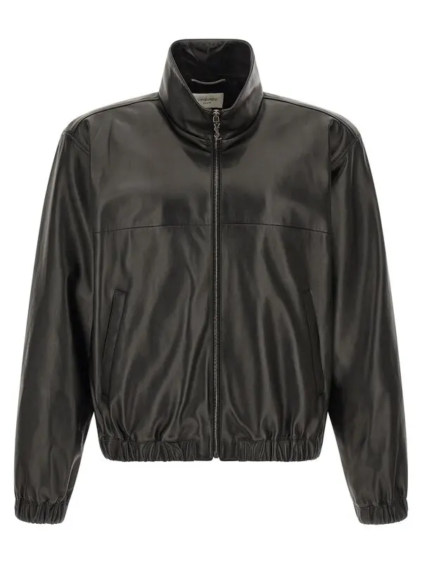 Saint Laurent Cassandre Jacket - Black