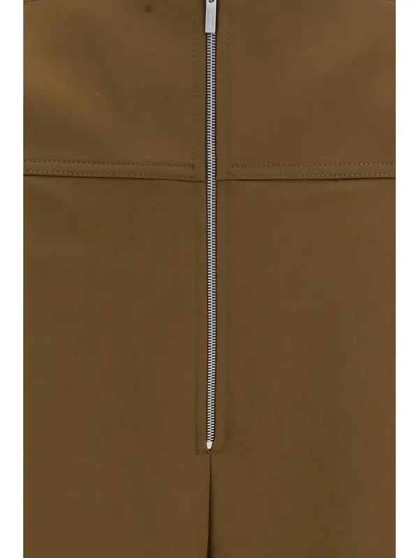 FERRAGAMO Wide Balloon-fit Zip Pants