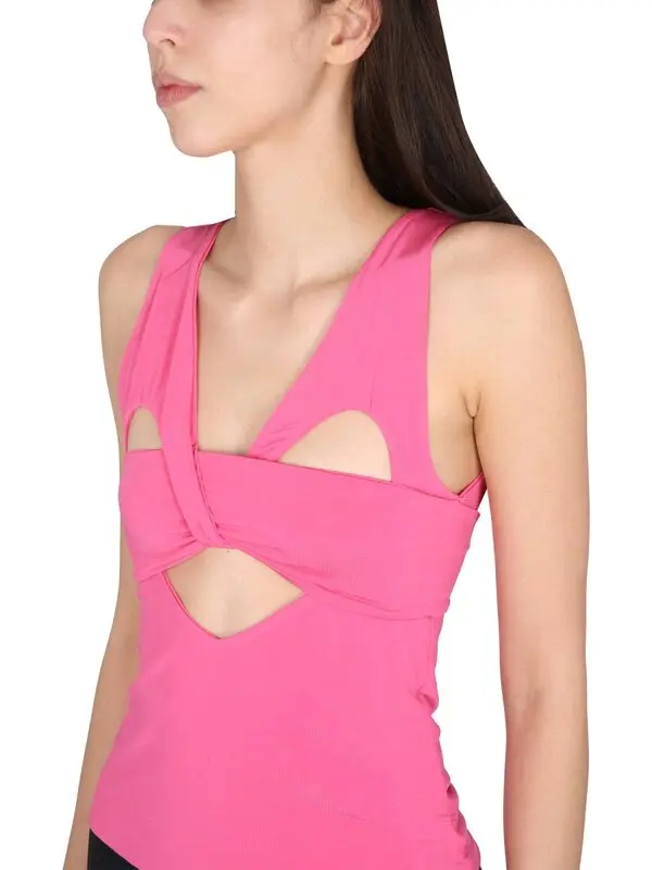 AMBUSH Top With Cut Out Details
