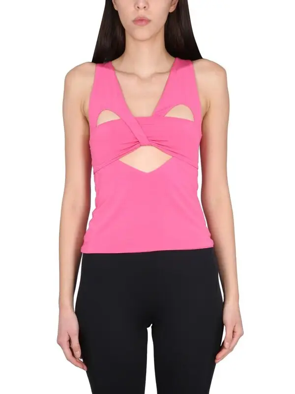 AMBUSH Top With Cut Out Details - Pink