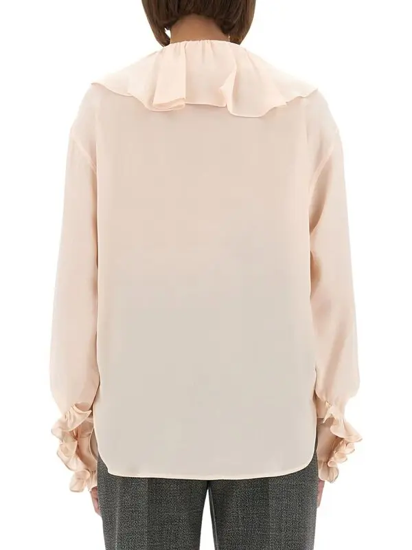 Alexander McQueen Shirt With Ruffles