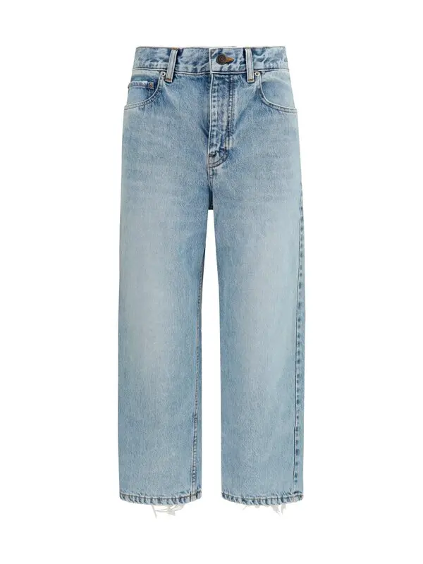 Balenciaga Jackie Capri Pants - Blue