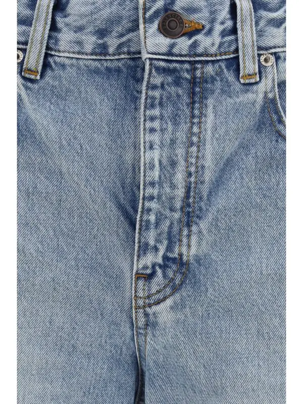 Balenciaga Jackie Capri Pants - Blue