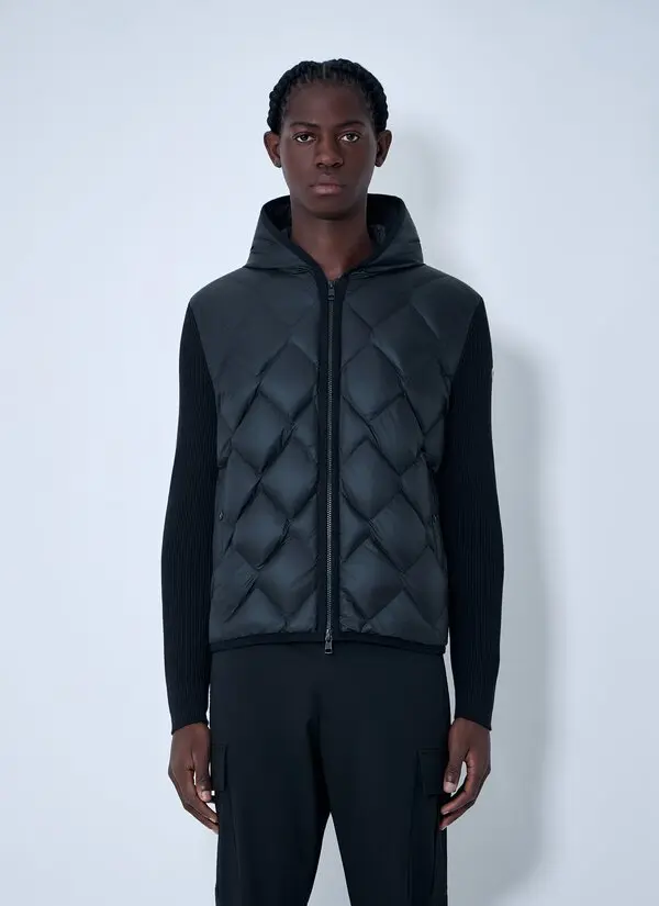 Moncler Quilted Jacket - Black