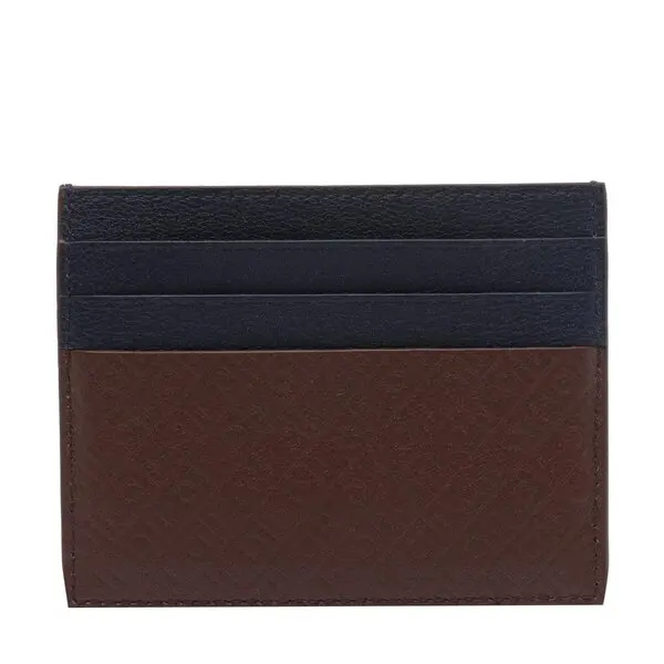 FERRAGAMO Monogram Card Case - Brown