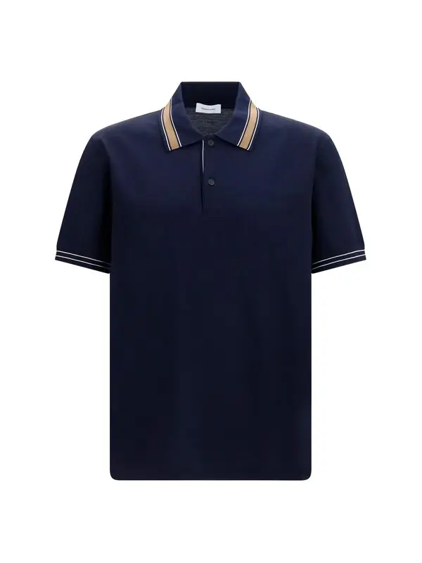 FERRAGAMO Cotton Piqué Polo Shirt
