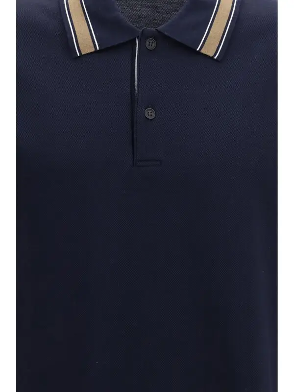 FERRAGAMO Cotton Piqué Polo Shirt